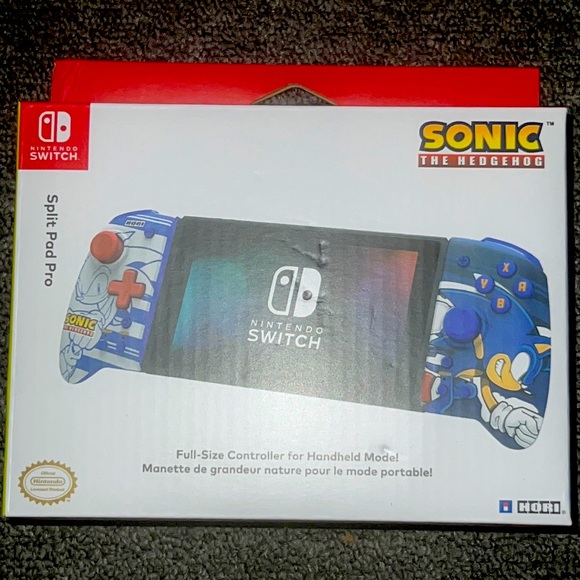 Nintendo | Toys | Sonic The Hedgehog Split Pad Pro | Poshmark
